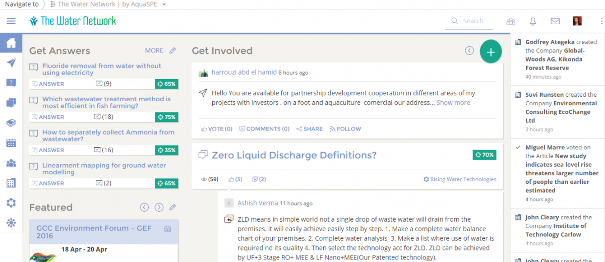 Tallium Open Network Usecase - The Water Network | TallyFox | Cloud-Based Knowledge Management ...